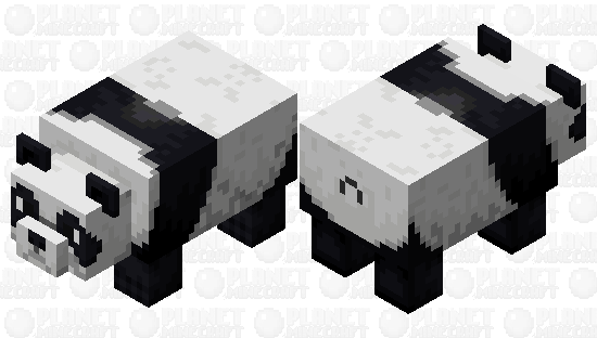 Panda (Re-texture) Minecraft Mob Skin