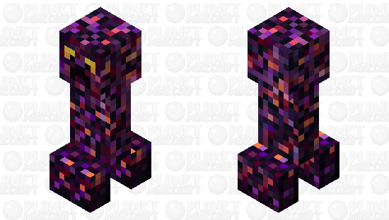 Atomic Creeper Minecraft Mob Skin