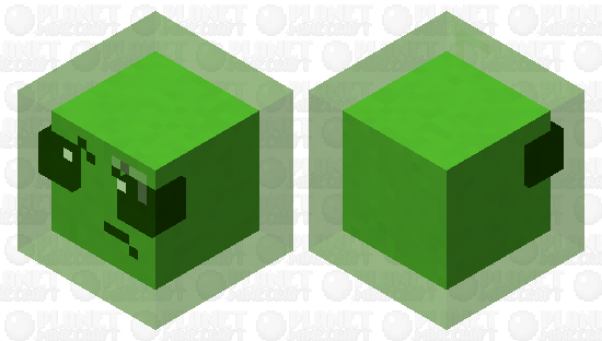 Cartoon slime Minecraft Mob Skin
