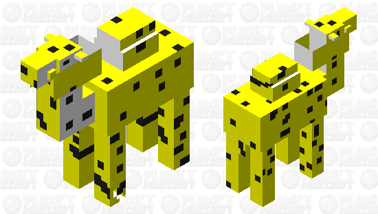 Giraffe Minecraft Mob Skin