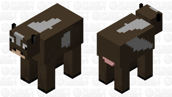 simple cow Minecraft Mob Skin