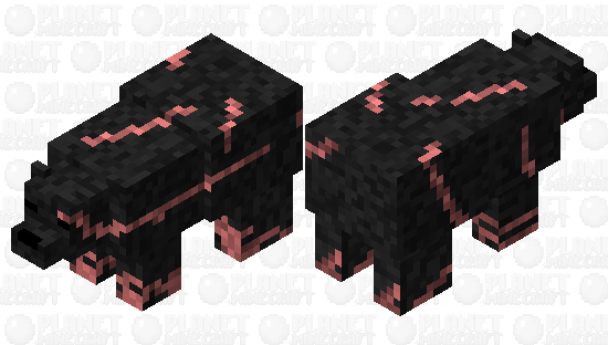Great scar bear Minecraft Mob Skin