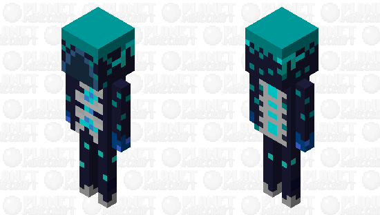 sculk infested v2 Minecraft Mob Skin