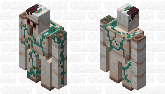 iron golem nether (way of the nerher) Minecraft Mob Skin
