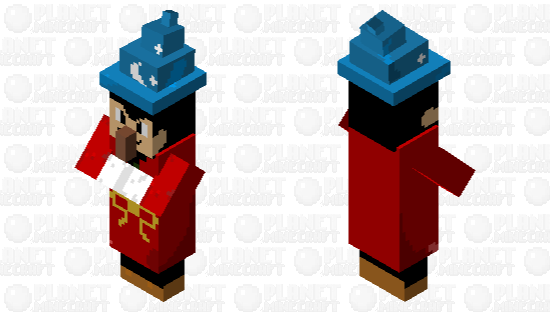 mickey sorcerer's apprentice Wich Minecraft Mob Skin