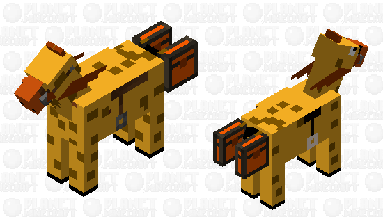 GIRAFFE JUNGLE PACK Minecraft Mob Skin
