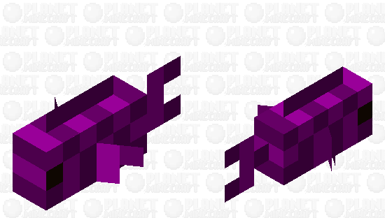 purple small tropical fish Minecraft Mob Skin