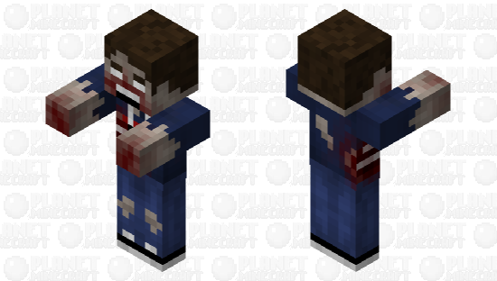 Zombified me Minecraft Mob Skin