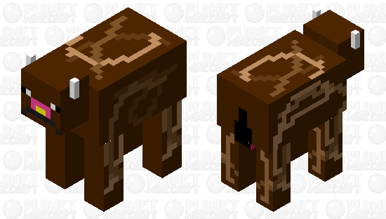 Bull Minecraft Mob Skin