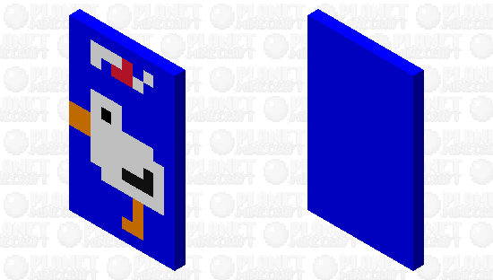 Seagull cape Minecraft Mob Skin