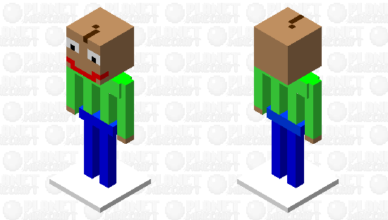 baldi from baldis basics Minecraft Mob Skin
