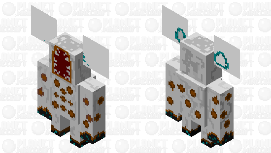 stalker warden Minecraft Mob Skin