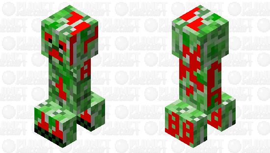 red Minecraft Mob Skin