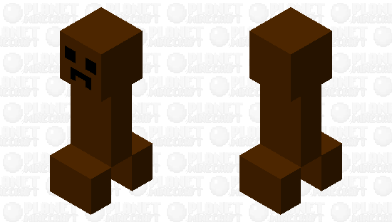 Shit creeper Minecraft Mob Skin