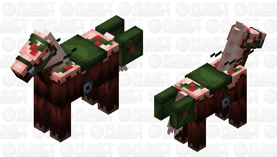 Figgy Pudding Horse Minecraft Mob Skin