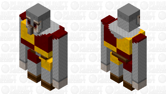 Camelot Knight Iron Golem Minecraft Mob Skin