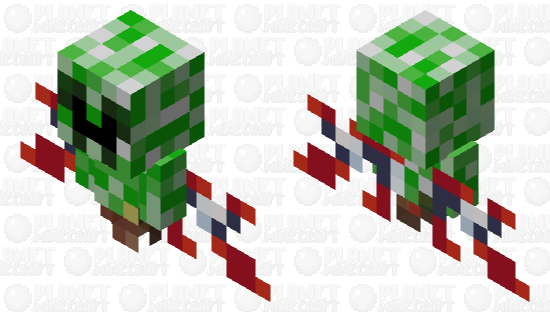 Creeper Vex For Creeper Jam Season 2's Minecraft Mob Skin