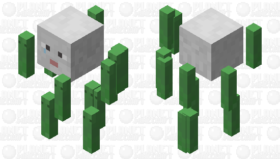 Medusa Themed Blaze Minecraft Mob Skin