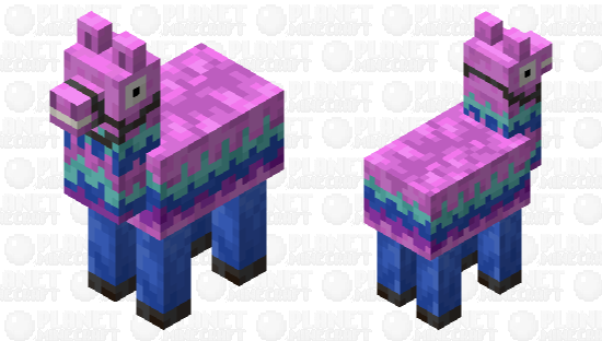 Fortnite Llama Minecraft Mob Skin
