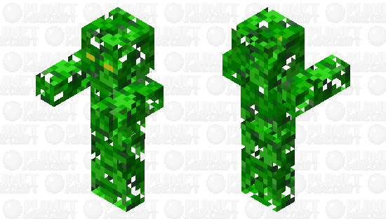 Leafy Zombie Minecraft Mob Skin