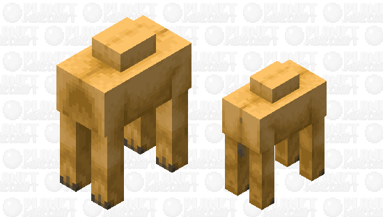 Camel but no head Minecraft Mob Skin