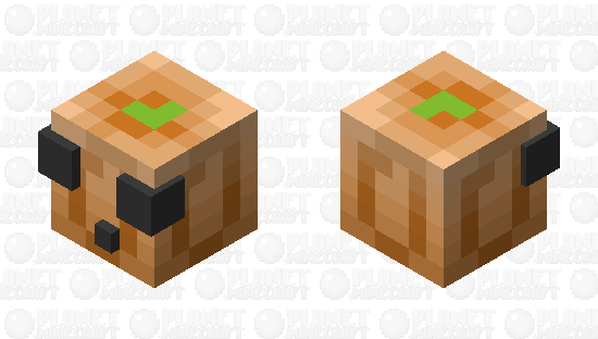 Pumpkin Slime Minecraft Mob Skin