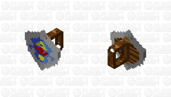 Hylian Shield HD Minecraft Mob Skin