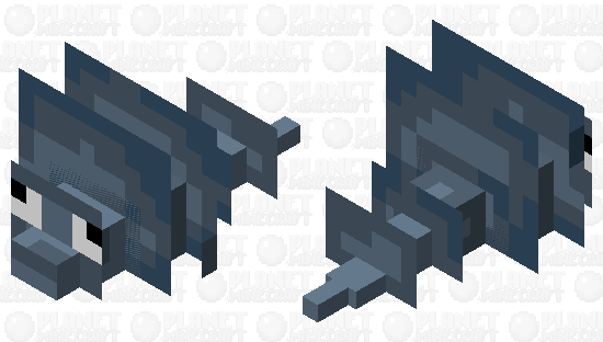 Squid Silverfish Minecraft Mob Skin