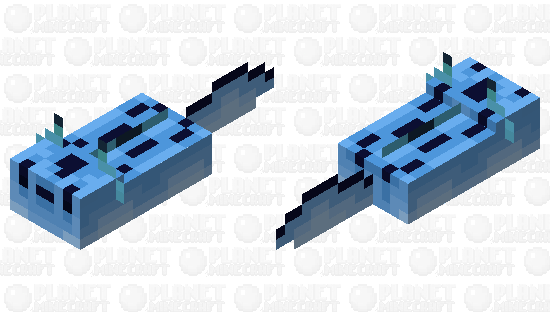 A submarine alien? No, its a Sea Slug! Minecraft Mob Skin
