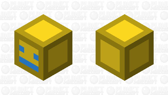 geometry dash cude Minecraft Mob Skin