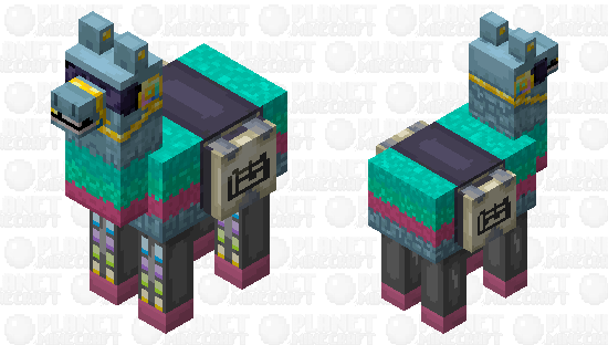 Fortnite DJ Yonder llama Minecraft Mob Skin
