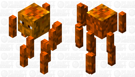 BurntChetto Minecraft Mob Skin