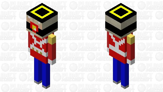 NutCracker Skeleman Minecraft Mob Skin