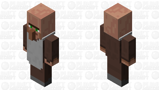 Villager Butcher Classic Arms Illager Minecraft Mob Skin