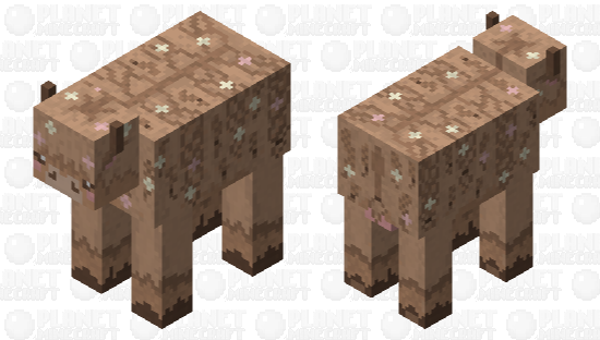 Cute Cow Minecraft Mob Skin