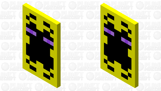 Enderman's Luxurious Knight's Cape Minecraft Mob Skin