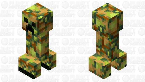Poisonous Potato Creeper Minecraft Mob Skin