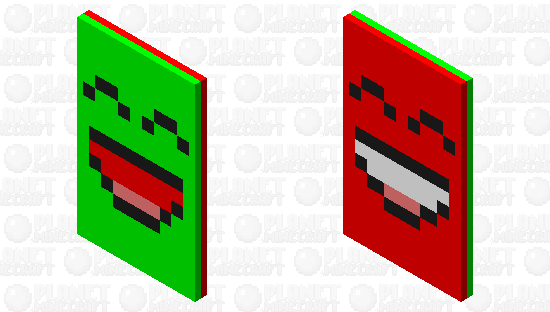 Jelly and evil jelly cape (fan made) Minecraft Mob Skin