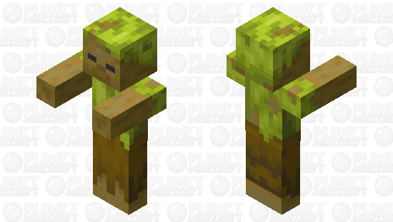 Poisonous Potato Husk Minecraft Mob Skin