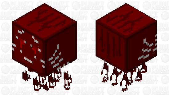 Blood ghast Minecraft Mob Skin