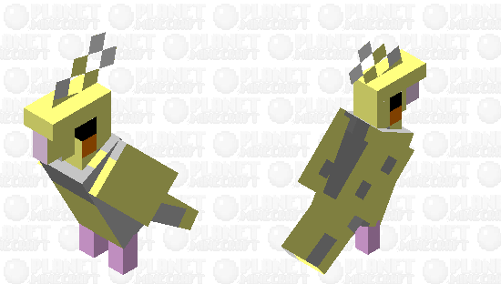 Ginger the bird Minecraft Mob Skin