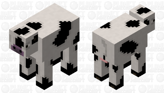 Cow 2 Minecraft Mob Skin