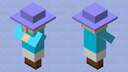Snow villager ro Minecraft Mob Skin