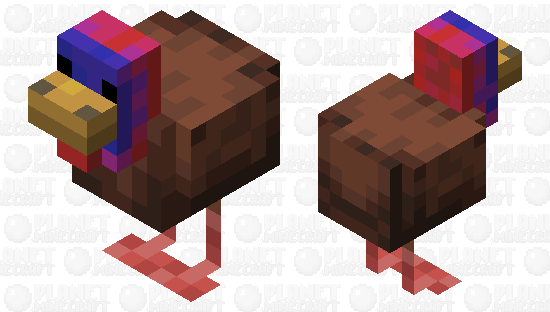 Turkey Minecraft Mob Skin