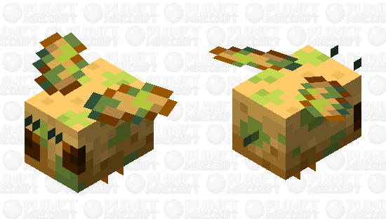 Poisonous Potato Bee Minecraft Mob Skin