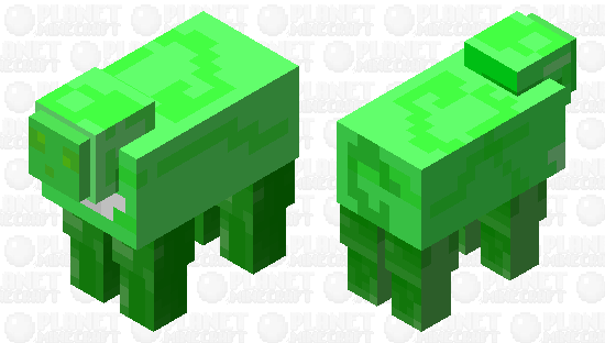 Ghost Sheep Regular Minecraft Mob Skin