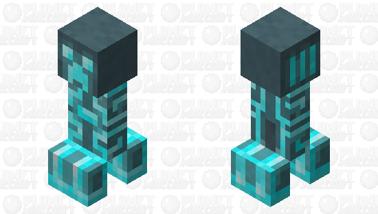 Robotic Creeper Minecraft Mob Skin