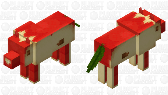 [Maplestory] Ripe Wolfruit - Wolf Minecraft Mob Skin