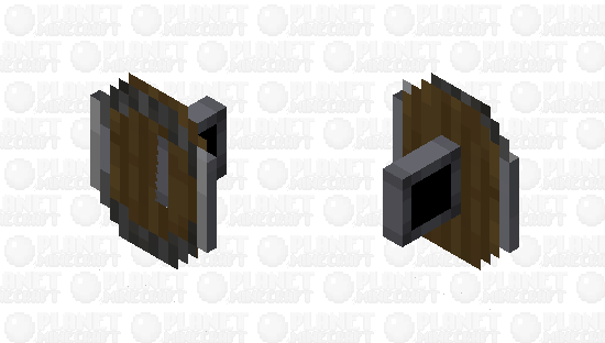 Round Shild Minecraft Mob Skin