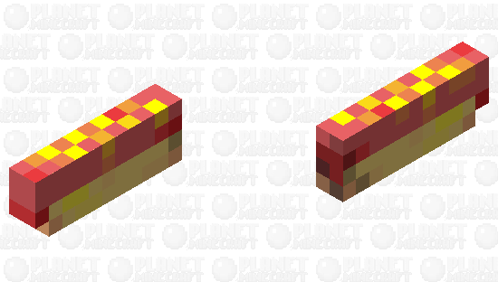 Hot dog Minecraft Mob Skin